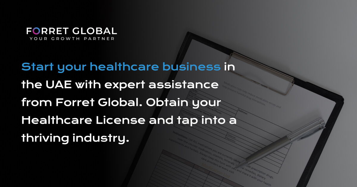 Healthcare License in UAE | Forret Global